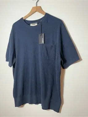 Buck Mason | Shirts | Buck Mason Yuma Hemp Ribbed Knit Pocket Tee ...